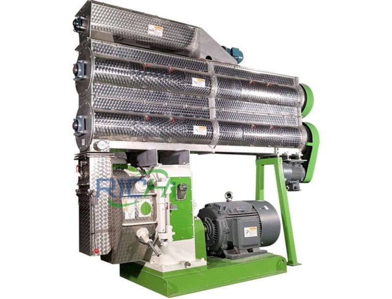 Automatic 1.8-2.4T/H Fish Feed Pelleting Machine For Sale
