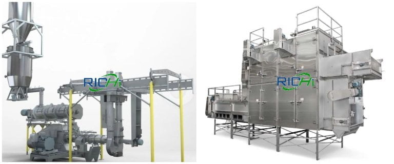 Large Capacity 20 T/H Fish Feed Production Plant Solution Design