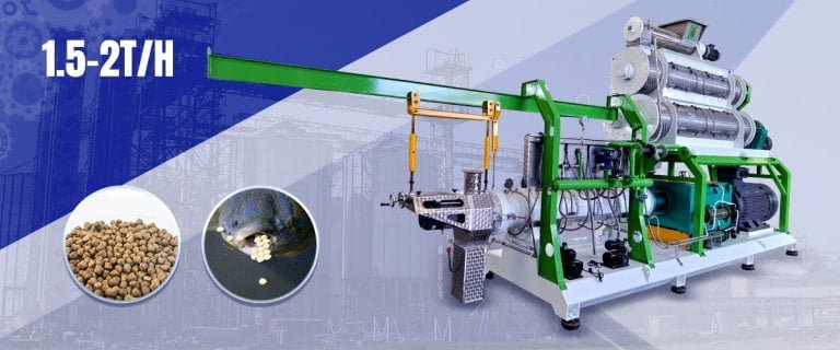 CE High Performance 1-60T/H Floating Fish Feed Machine