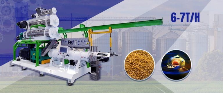 CE High Performance 1-60T/H Floating Fish Feed Machine
