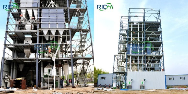 1-60T/H Automatic Floating Fish Feed Production Line Solution