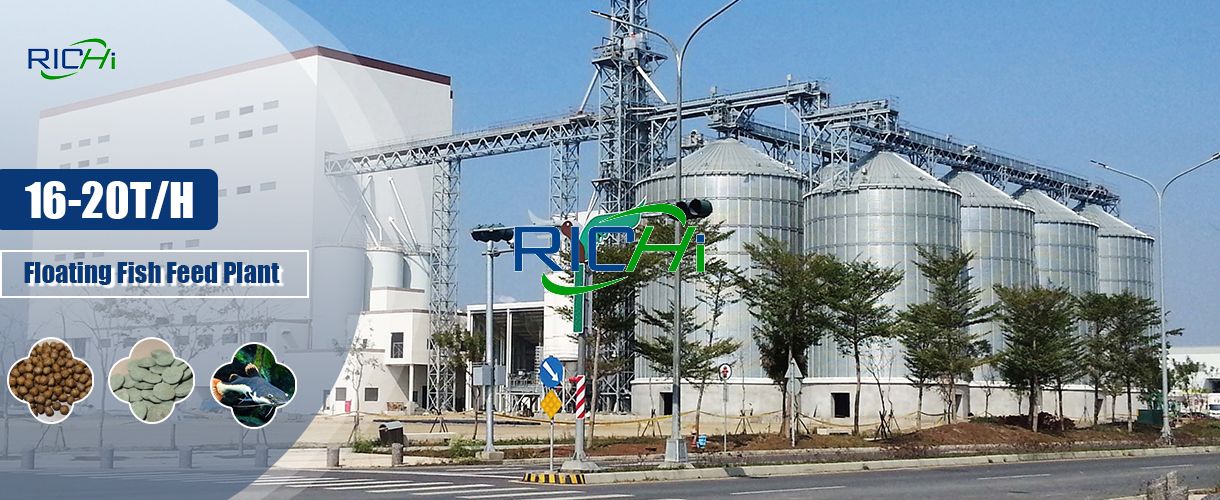 CE Automatic 4-5T/H Floating Fish Feed Pellet Making Machine